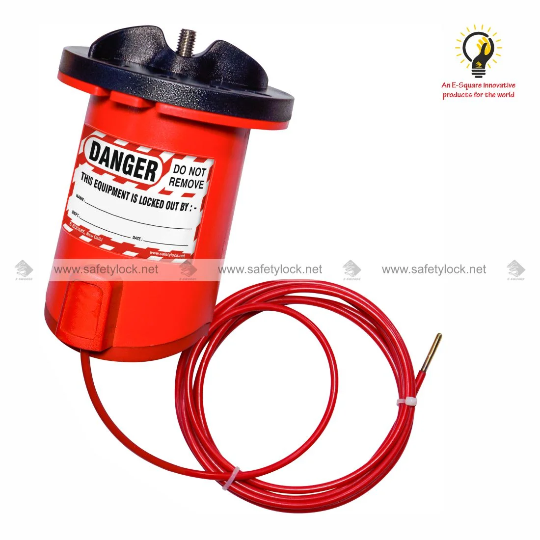 Energy Secure Lockout Device for Electrical, Mechanical Lockout